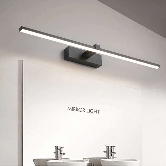 Bath | 32 New Matte Black Bathroom Vanity Light 18w Adjustable Vanity ...